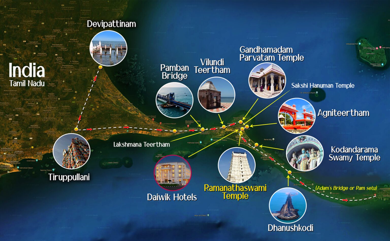 The Ramayana Trail In Rameswaram - DAIWIK HOTELS